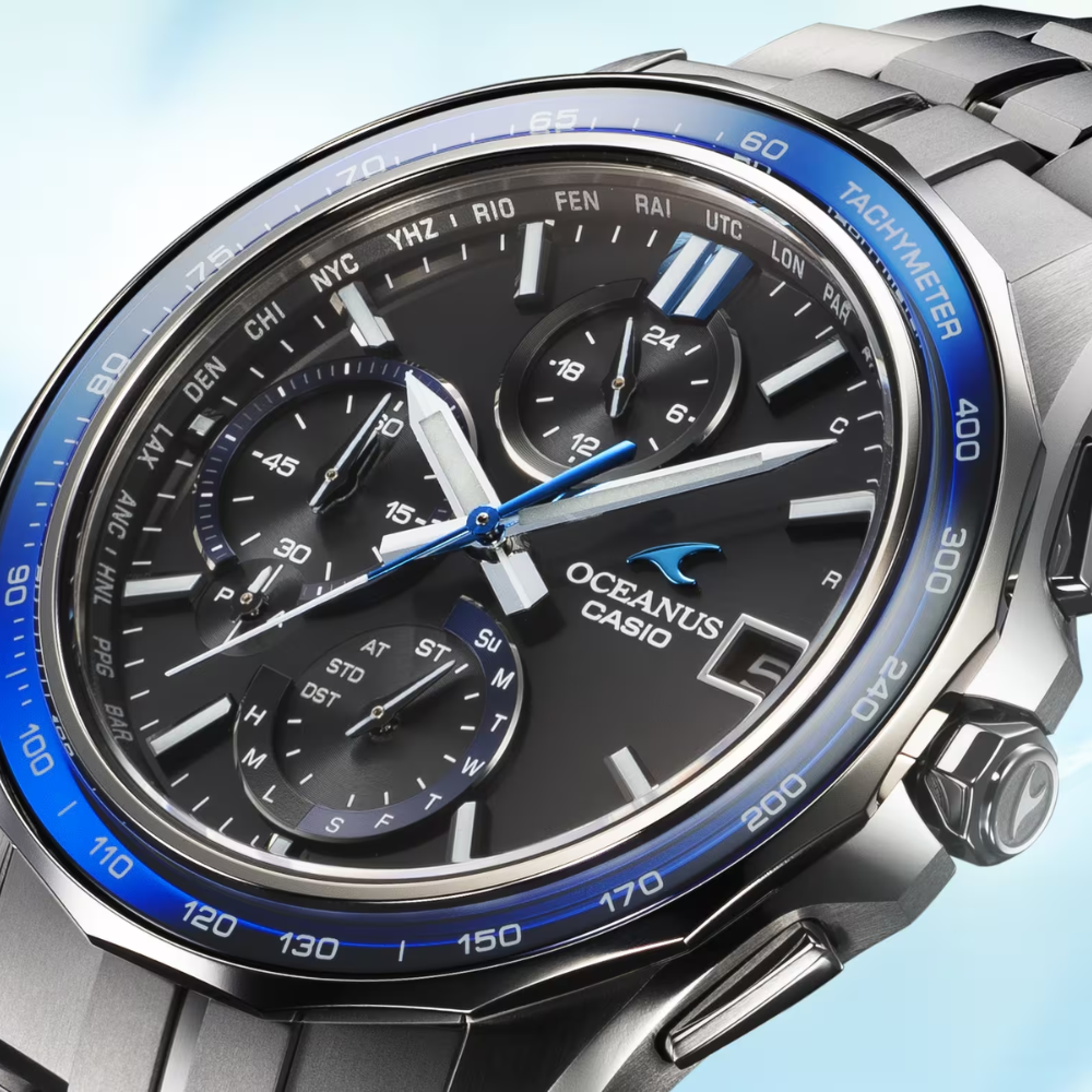 カシオ(CASIO) OCEANUS Manta OCW-S7000-1AJF | 大丸 神戸店 | ブランド腕時計の正規販売店紹介サイトGressive/グレッシブ